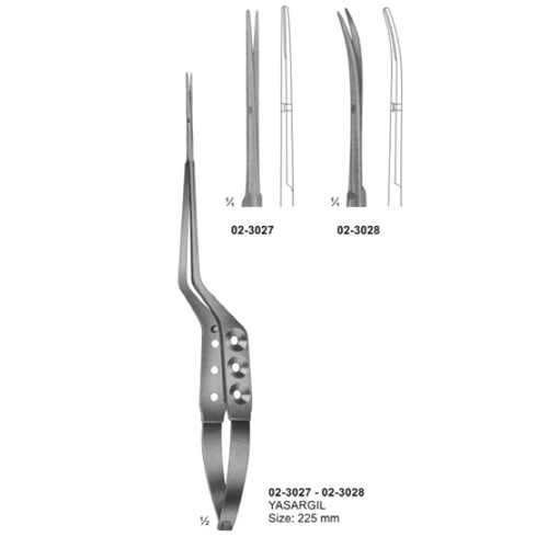Micro Scissors, Spring Type bayonet Shape – Primed Instruments